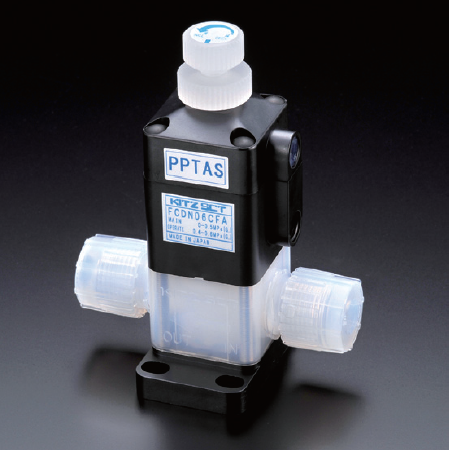 Vanne PFA Pneumatique avec Plusieurs Fonctions – Ky-Tech